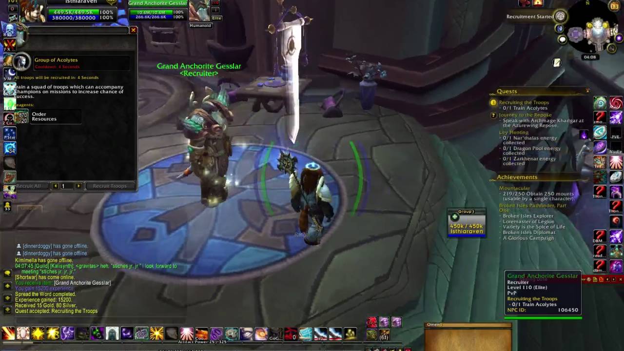 priest order hall - YouTube