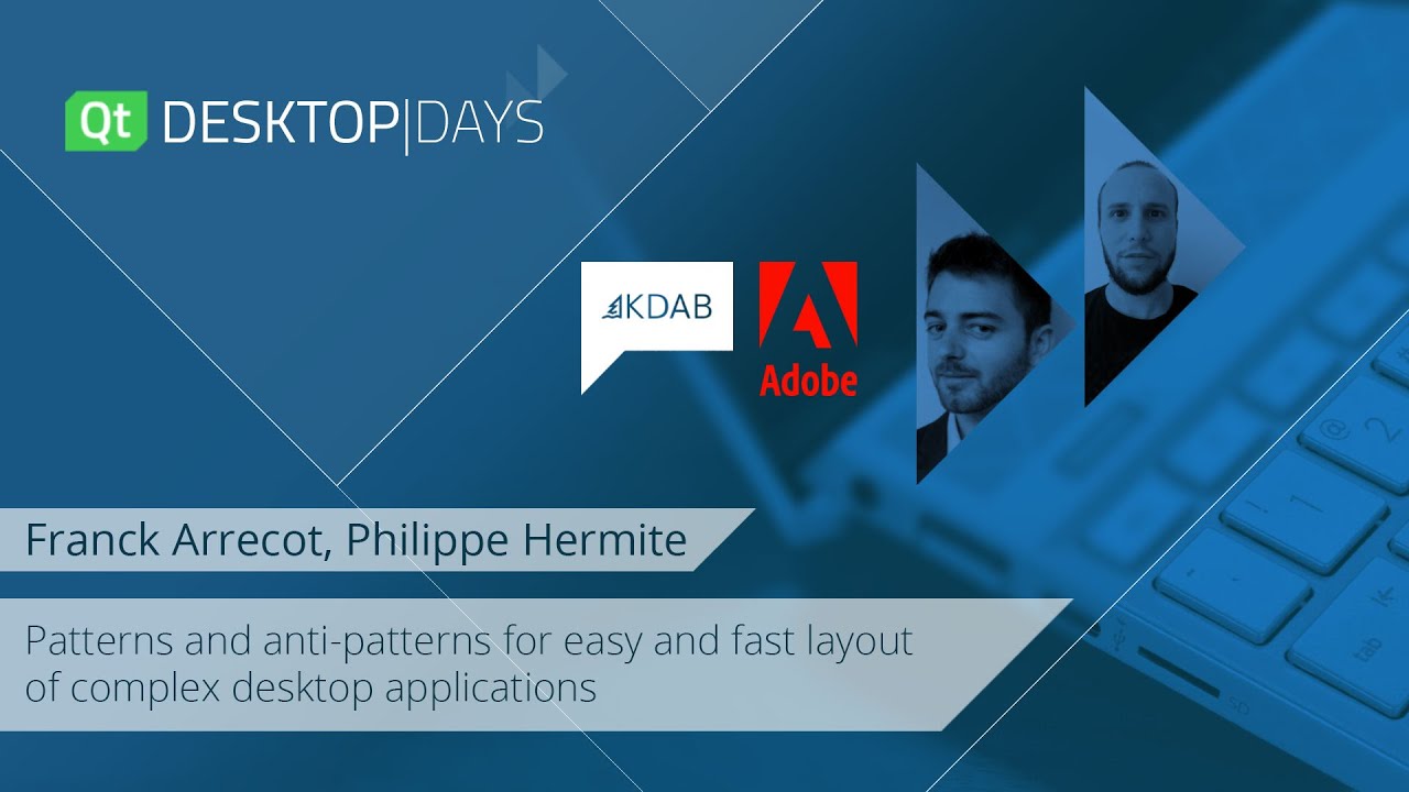 Kdab Tv Qt Desktop Days 2020 Kdab