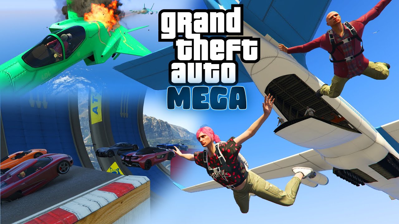 BATTLE ROYALE! GTA FIVEM (Mega Games) - YouTube