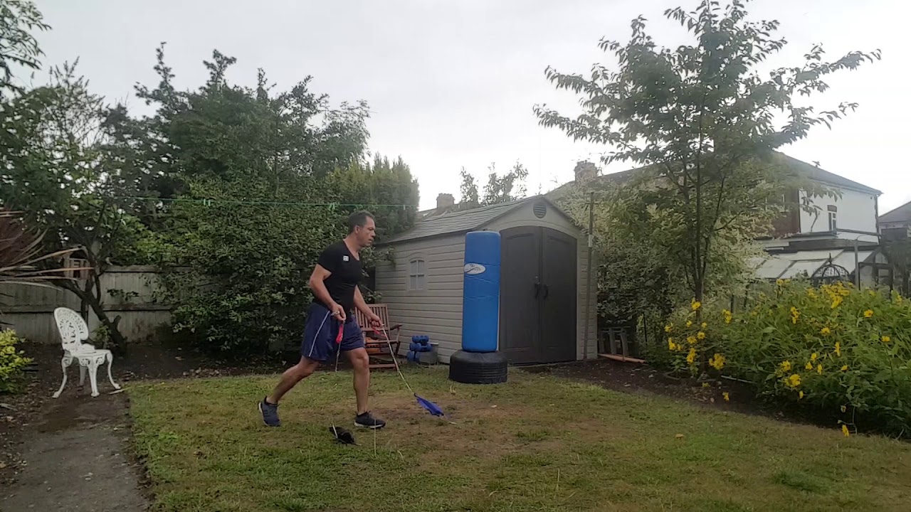 Practical chain whip: double chain whip 8 shape with continuous body ...