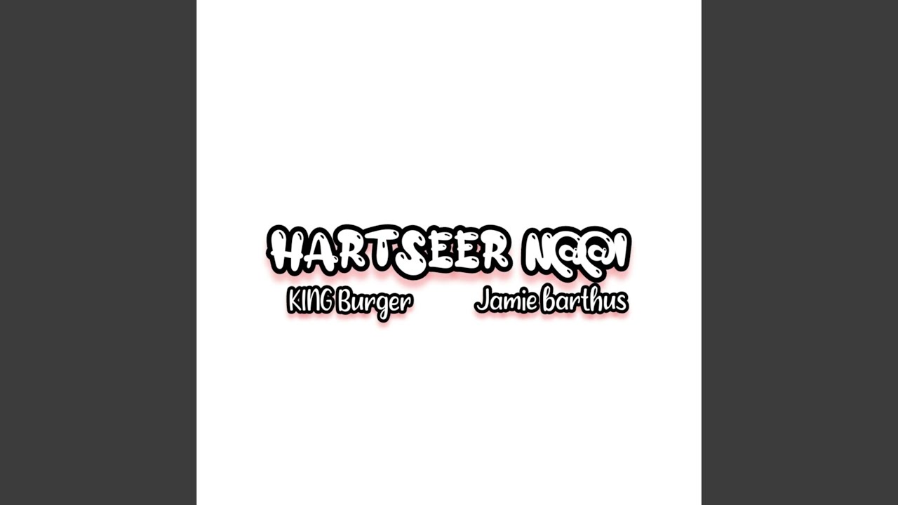 Hartseer Naai - YouTube