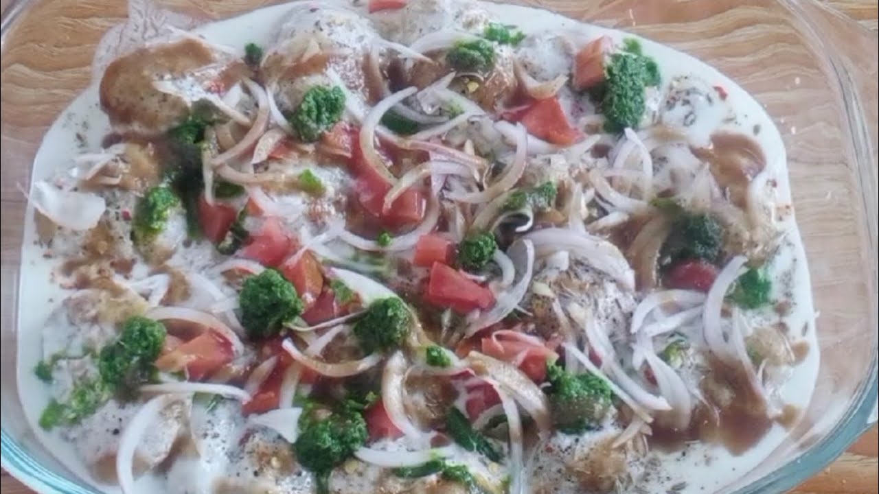 home made dahi bary/dahi bhally/dahi phulki/spicy dahi bhallyاب بازار ...