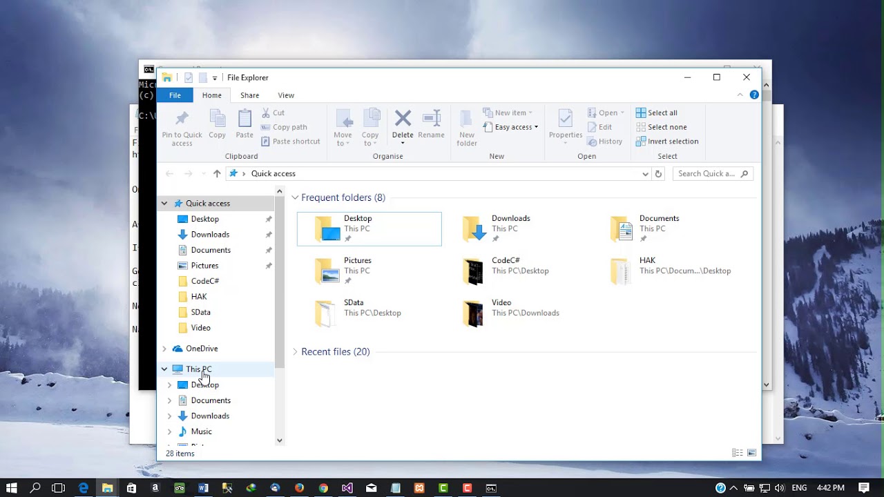 Running c# code from command-line - YouTube