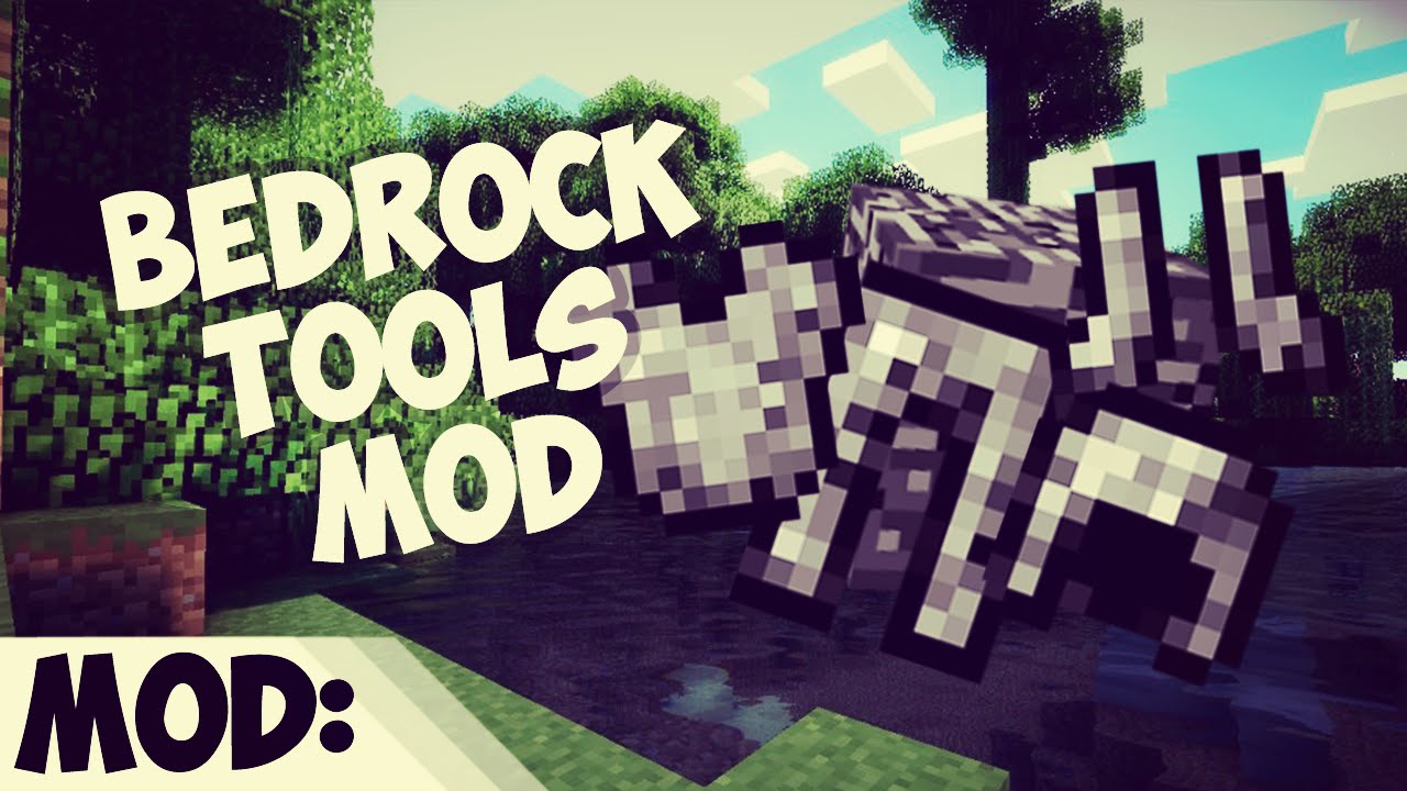 Bedrock Tools Mod - Herramientas de Bedrock - 1.8 - YouTube