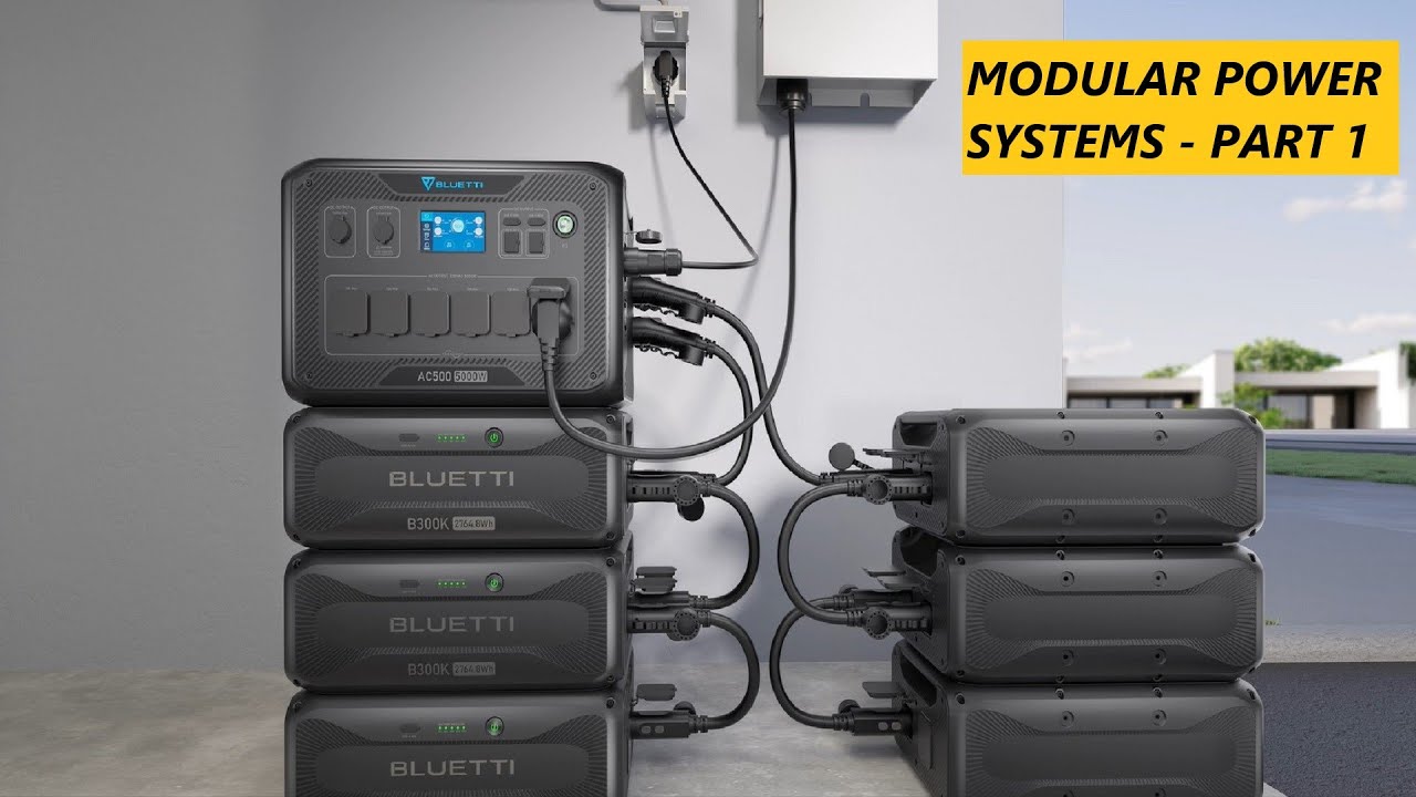 MODULAR BACKUP POWER SYSTEMS - YouTube