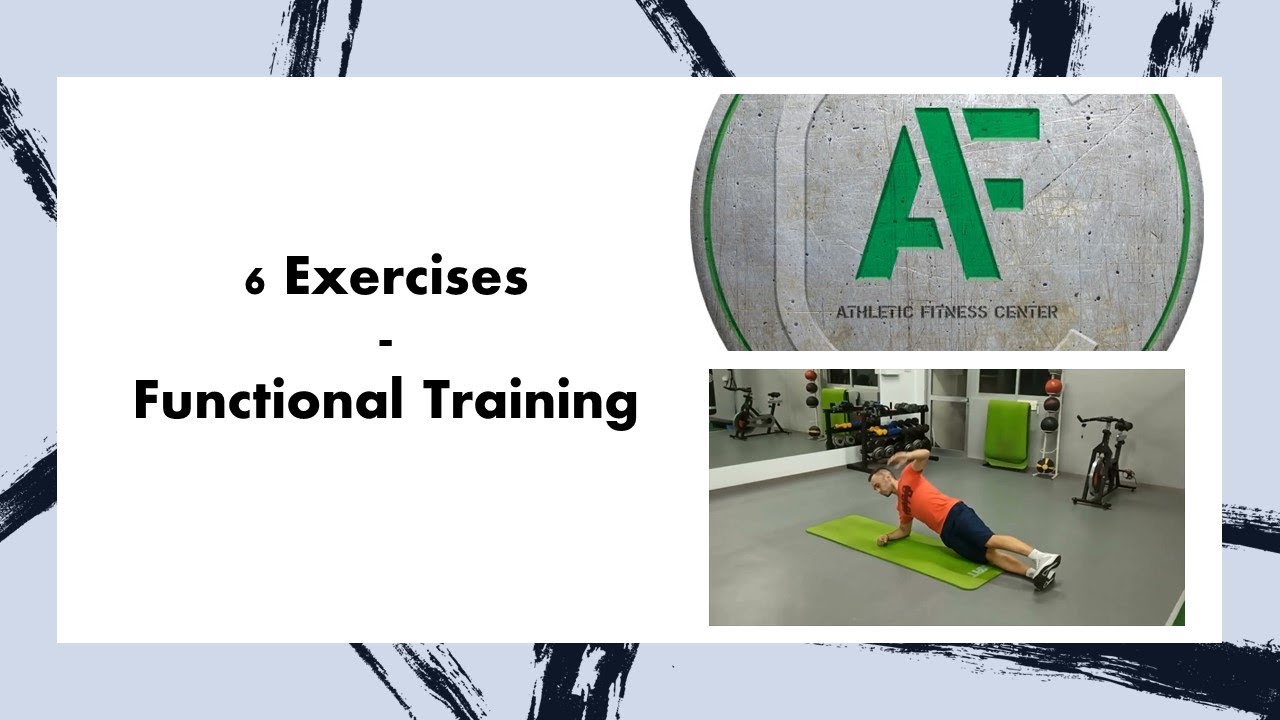 20 Minutes - 6 Exercises - Functional Training - Advance Level - YouTube