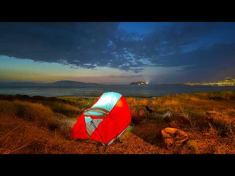 VAN GÖLÜ KIYISINDA KAMP | GÜN BATIMI, DALGA SESLERİ ve KAMP DENEYİMİ