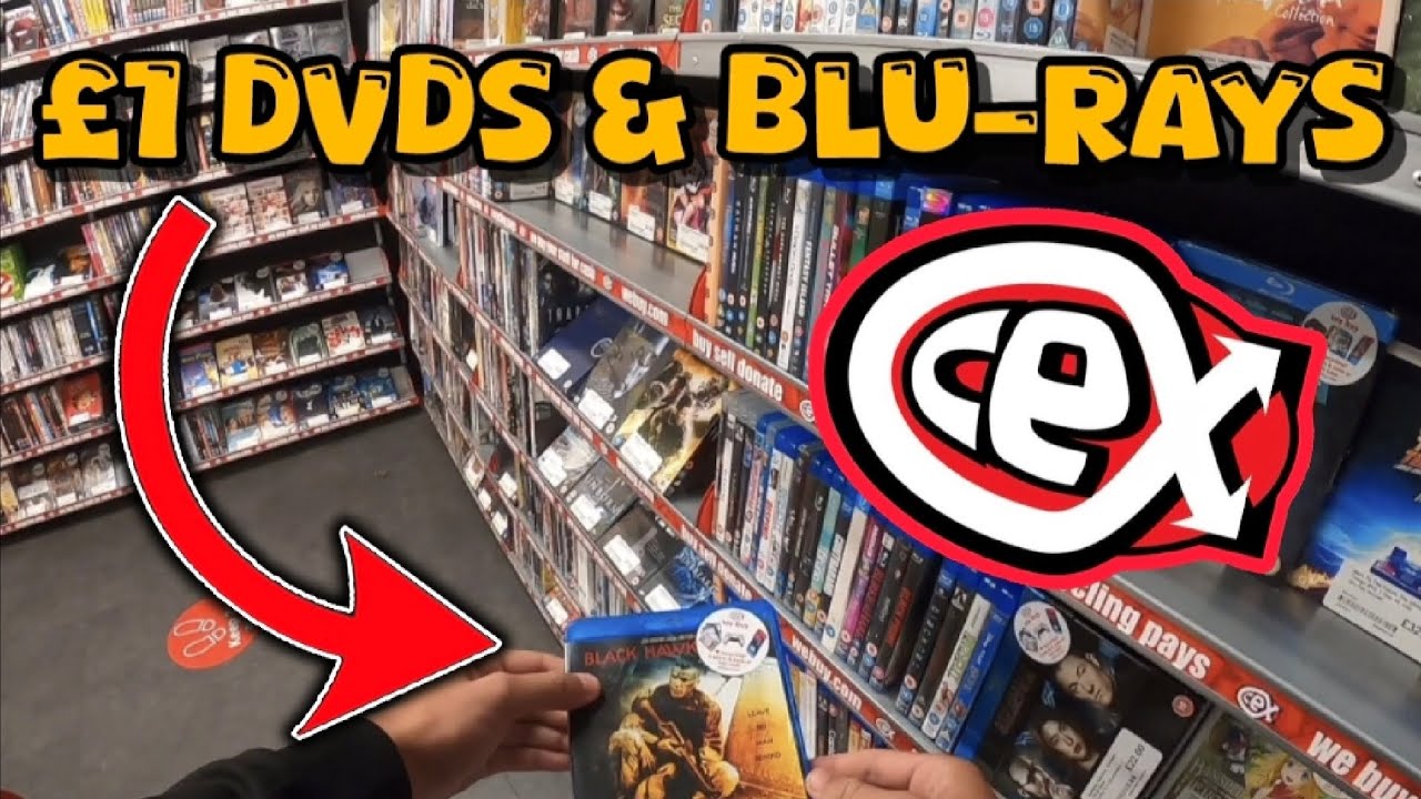 £1 FILMS IN CeX / DVD & BLU-RAY HUNT - YouTube