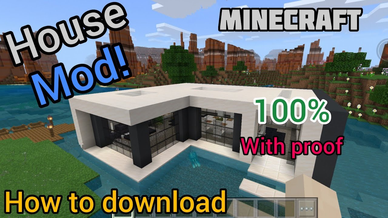 how to download Mod in minecraft| [house mod] - YouTube