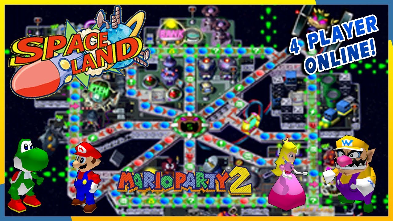 Mario Party 2 IN SPACE! | N64 Online - YouTube