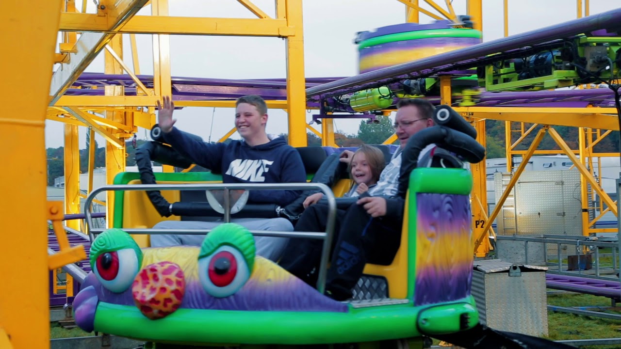Wild Mouse Roller Coaster - Hire A Funfair - YouTube