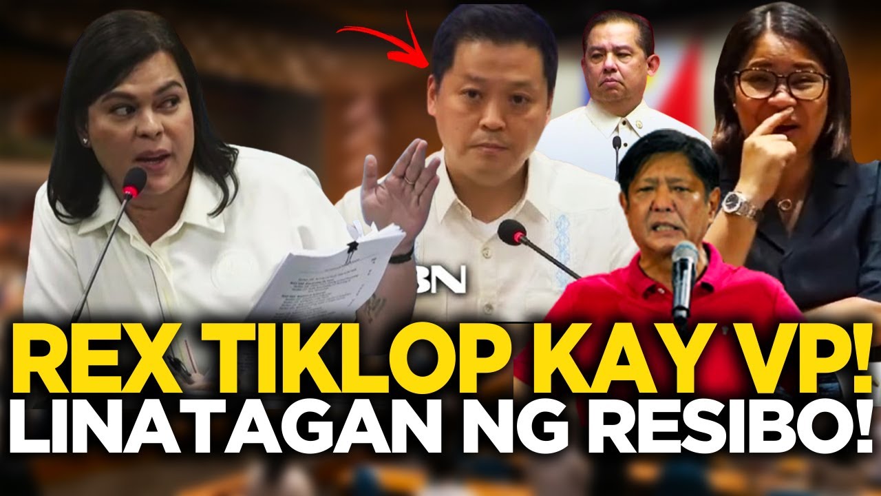 REX PAHIYA SA RESIBO NI VP! ASO NI LIZA AT TAMBA ANG PANGIT NG UGALI MO ...