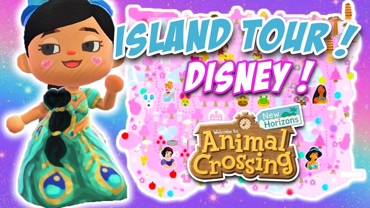 LA PLUS BELLE ÎLE DISNEY ️sur Animal Crossing New Horizons #acnh # ...
