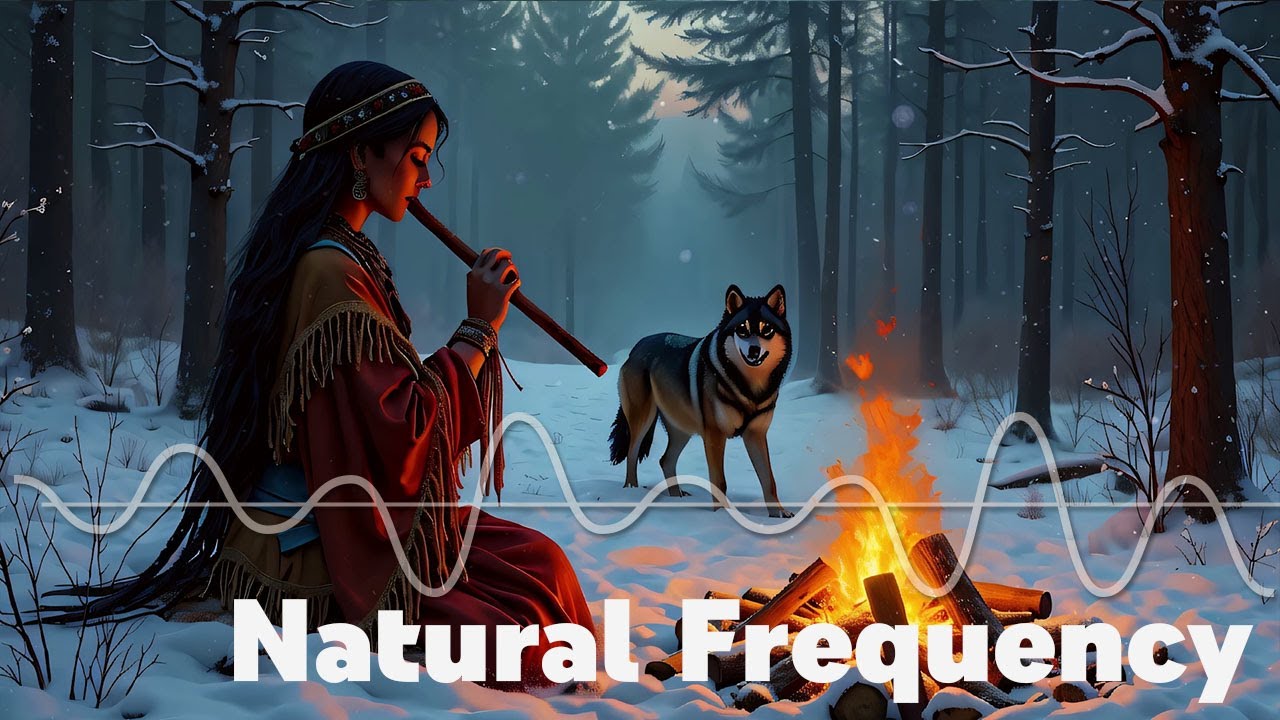 Native American Winter Music | Tribal Flute and Drums at 432Hz Part V ...