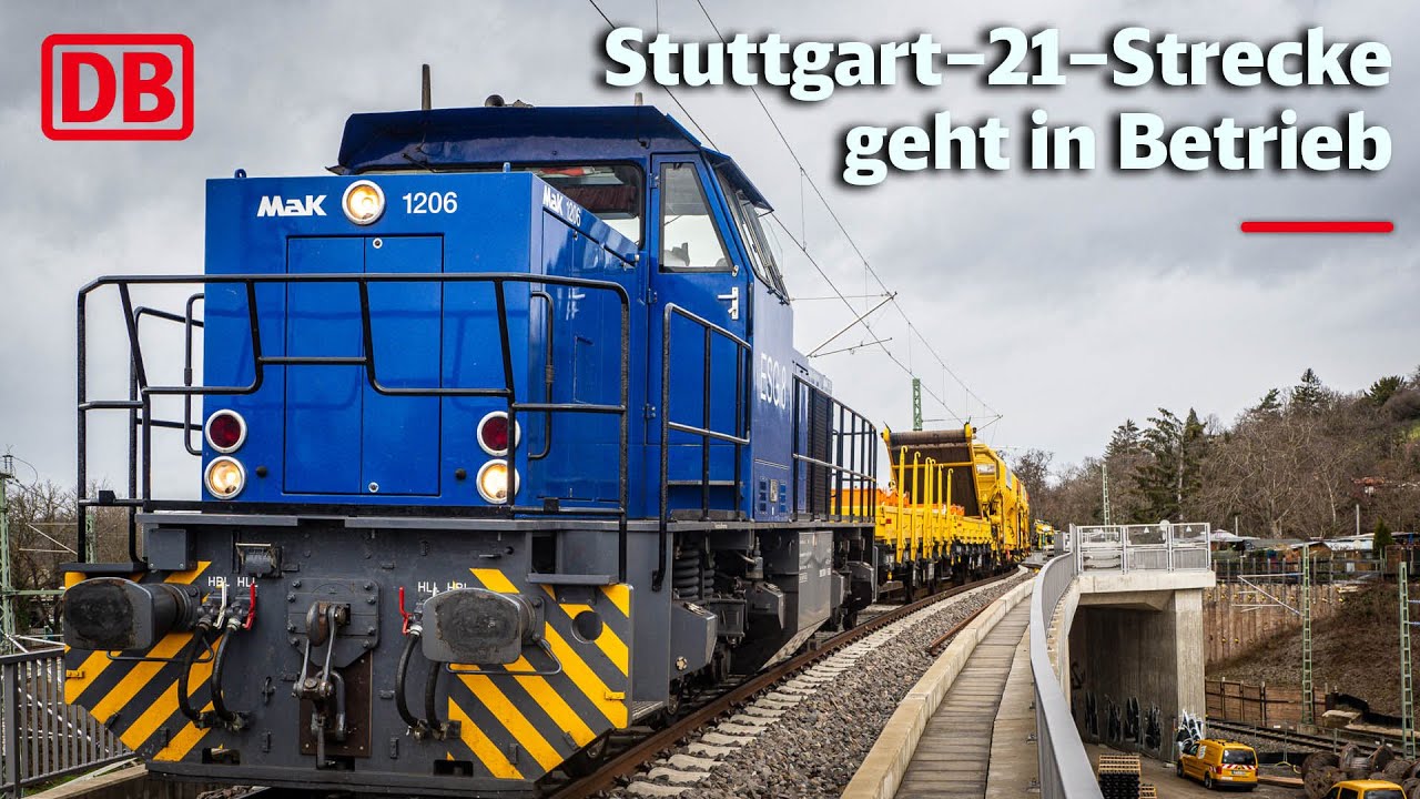 Stuttgart 21: Deutsche Bahn nimmt Interregio-Kurve in Betrieb # ...