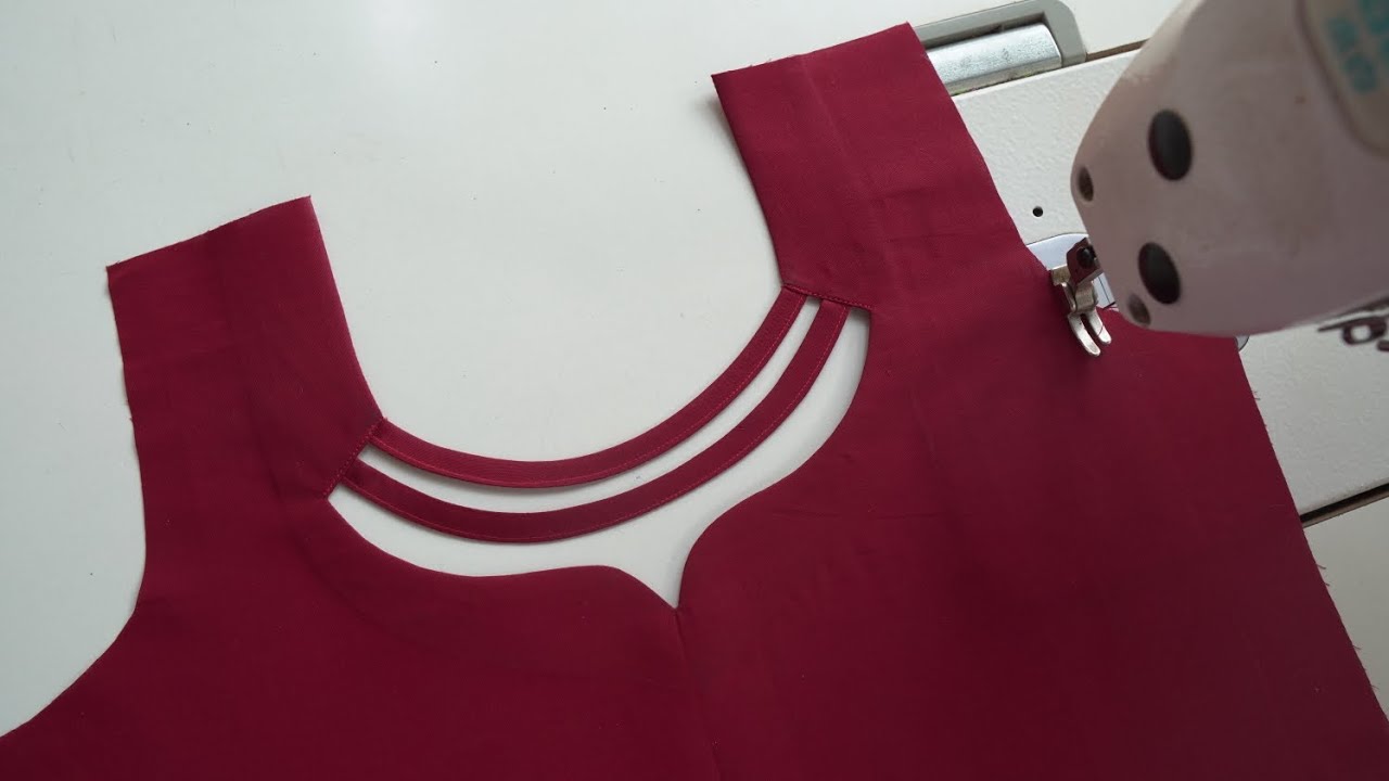 Beautiful neck design for sewing lovers - YouTube