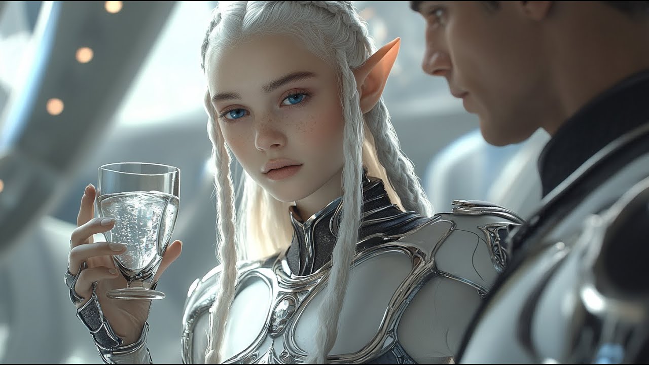 I Handed the Alien Vampire Girl a Glass of Water—She Stared and Asked ...