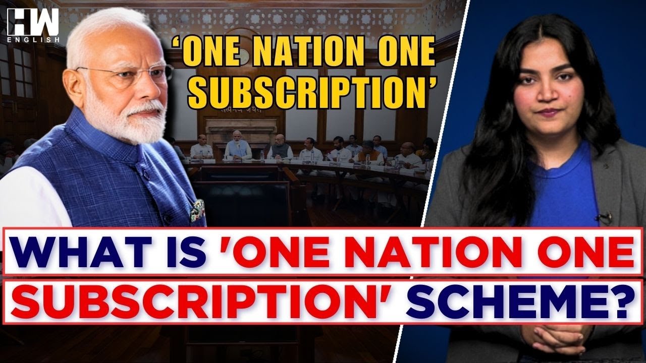Union Cabinet Approves 'One Nation One Subscription' Scheme: Here's All ...