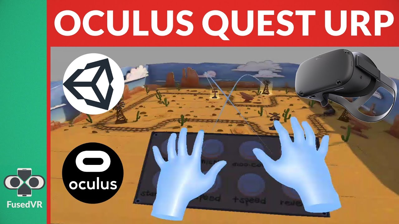 Oculus Quest Hand Tracking With Universal Render Pipeline And Shader Graph Unity Tutorial 3064
