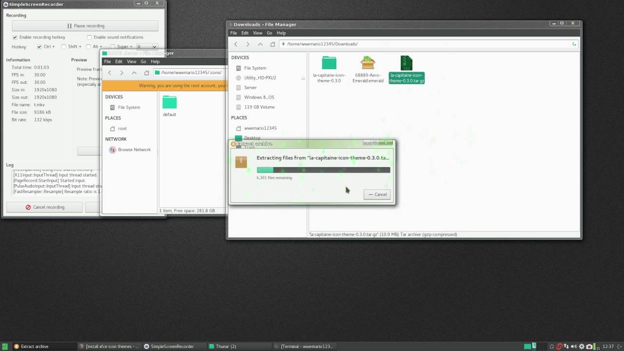 How to install icon themes in XFCE - YouTube