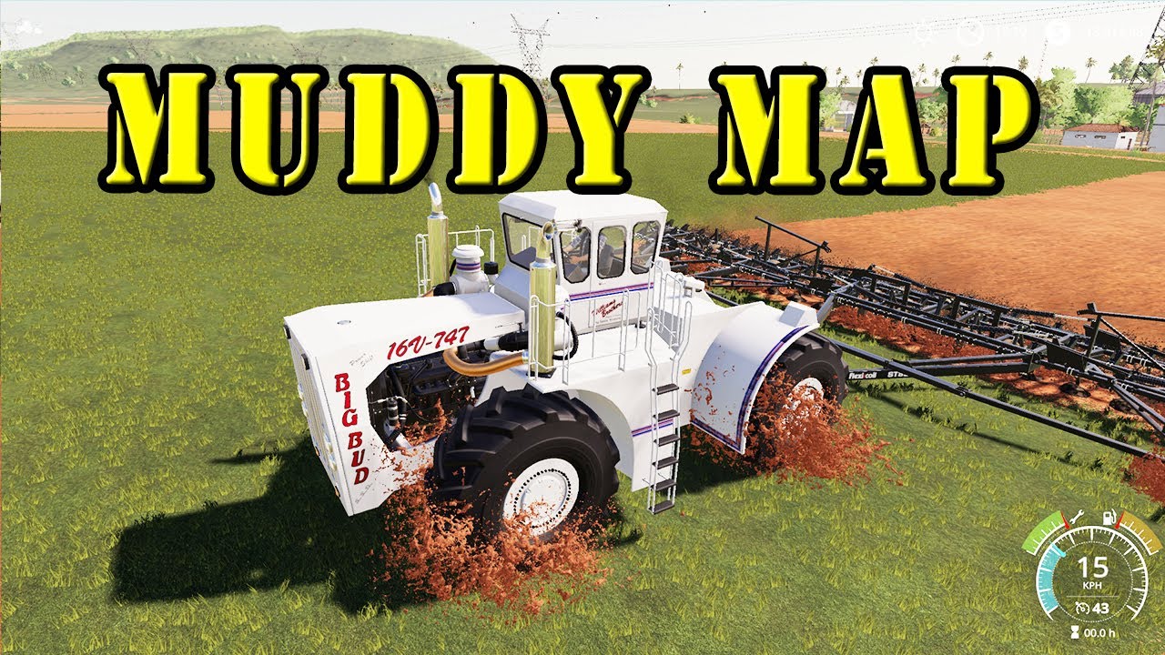 Farming Simulator 19 - MUDDY MAP! HARD and MUDDY FARMING in Estancia ...