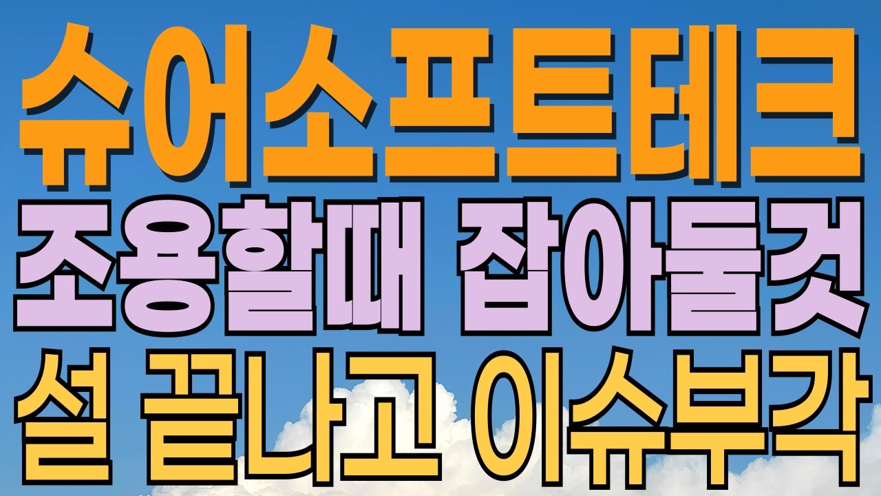 슈어소프트테크 주가전망 자율주행관련주 트럼프 수혜주 자율주행규제완화 다음주 주가는 대응전략과 목표주가 파악 필수