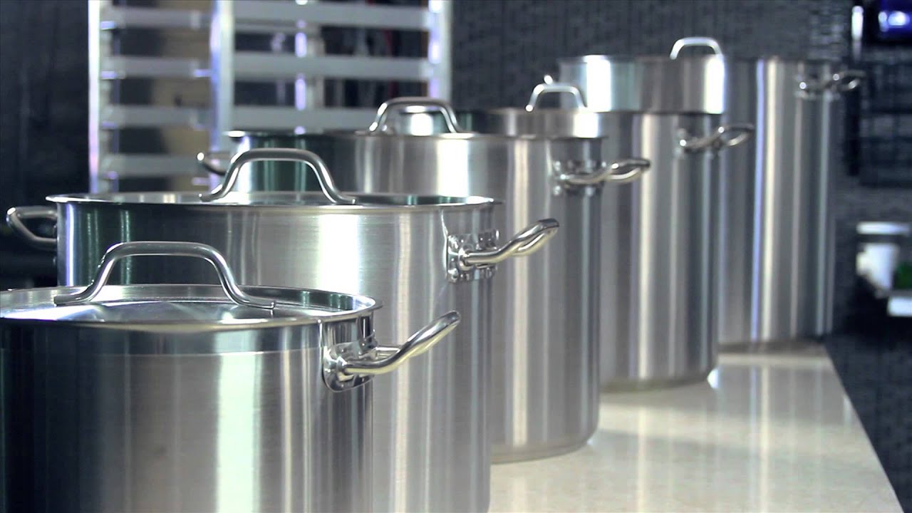 Stainless Steel Stock Pots by Pinch - YouTube