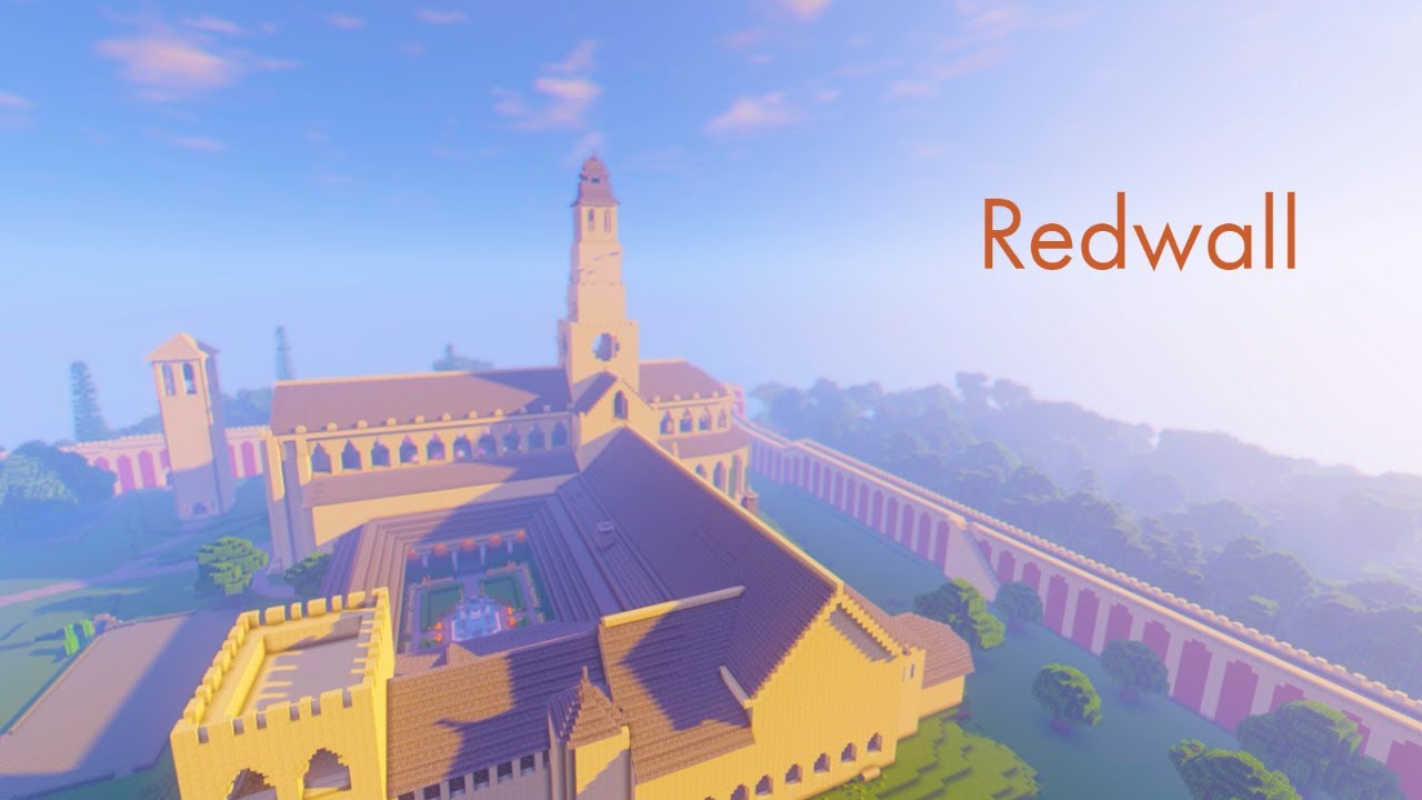 Redwall Abbey + Minecraft Shaders [4K] - YouTube