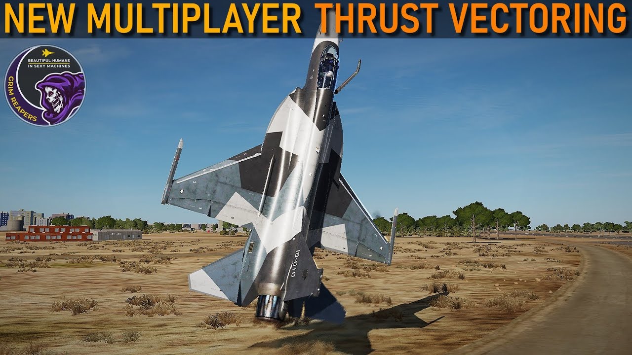 JF-17 Thunder: IMPROVED Multiplayer-Friendly Vectored Thrust Control | DCS WORLD - YouTube