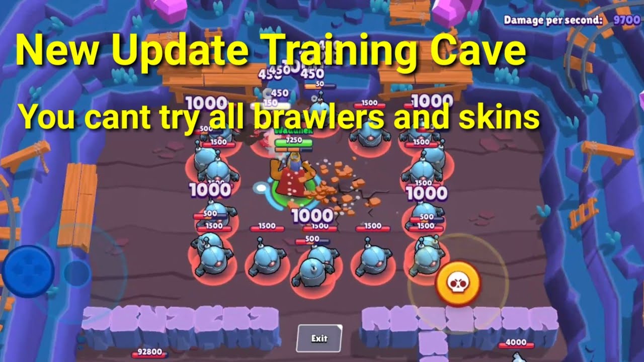 Brawl Stars - New Update Training Cave - YouTube
