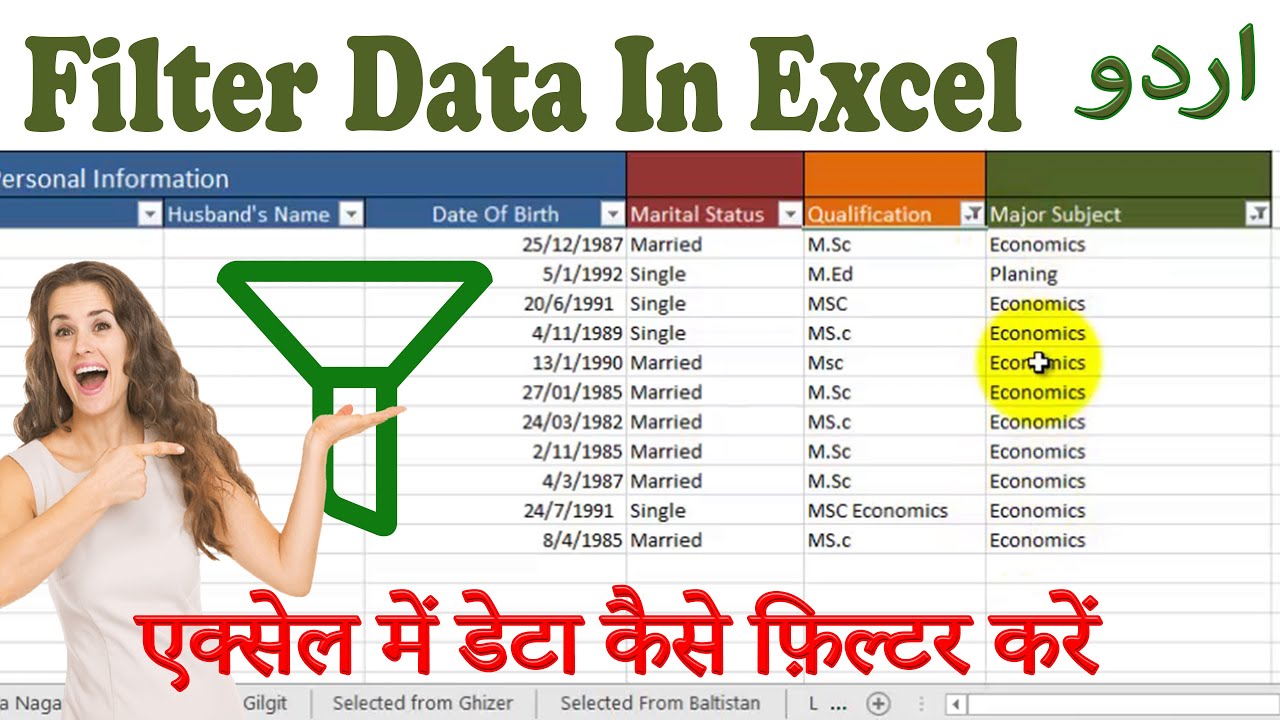 How To Filter Data In Excel Data Filter In Excel In Hindi Jan Tech Talks YouTube How To Filter Data In Excel Data Filter In Excel In Hindi Jan Tech Talks YouTube