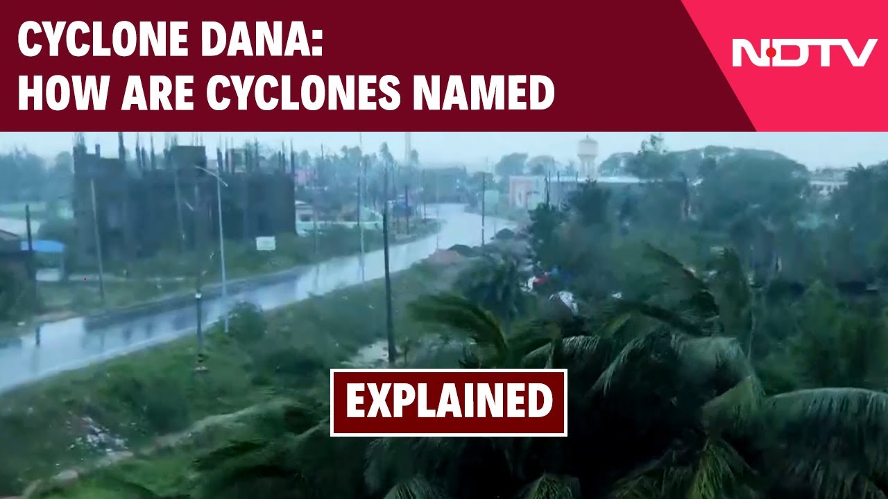 Cyclone Landfall Update | Cyclone Dana: How Was It Named - YouTube