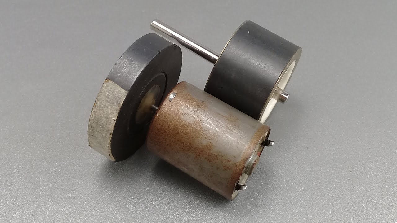 Make Free Energy Self Running Use Permanent DC Motor - YouTube