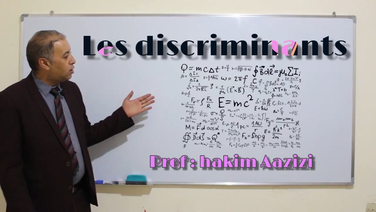 Demonstration du discriminant delta des polynômes du 2eme degré - YouTube