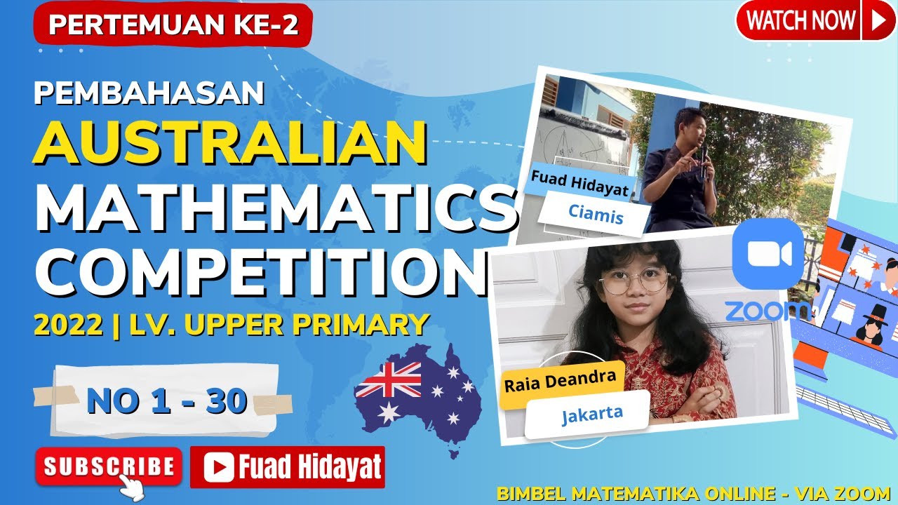Pembahasan Australian Mathematics Competition (AMC) Lv. Upper Primary ...