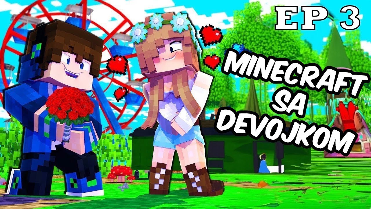Minecraft sa ::DEVOJKOM:: Epizoda 3!! USPELI SMO DA PRONADJEMO! - YouTube