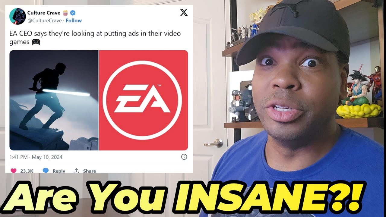 EA Wants to Put Ads In Their Games... AGAIN! - YouTube