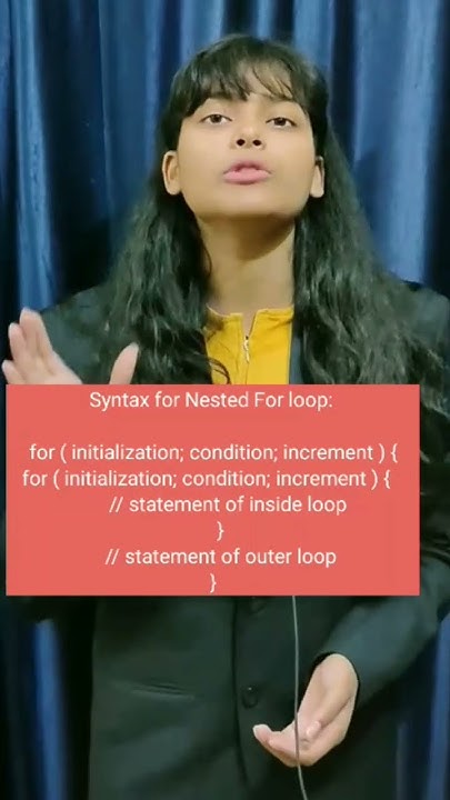 Nested Loops Javaprogramming C Cse Nestedloop Programming Unlimitedlearning12 Youtube