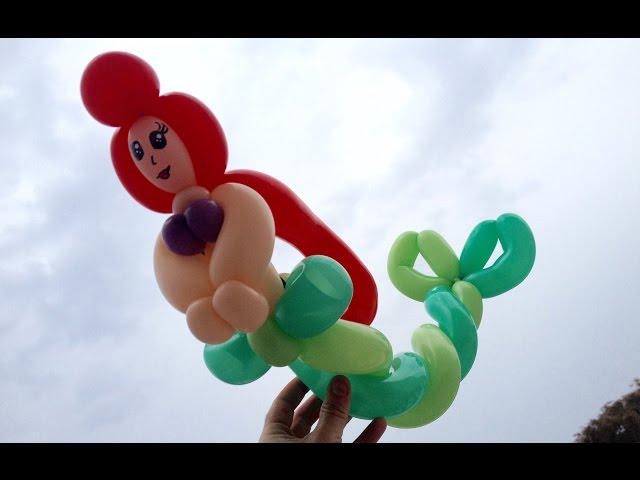 Ariel Balloon Sculpture Ariel The Little Mermaid Balloon Supershape