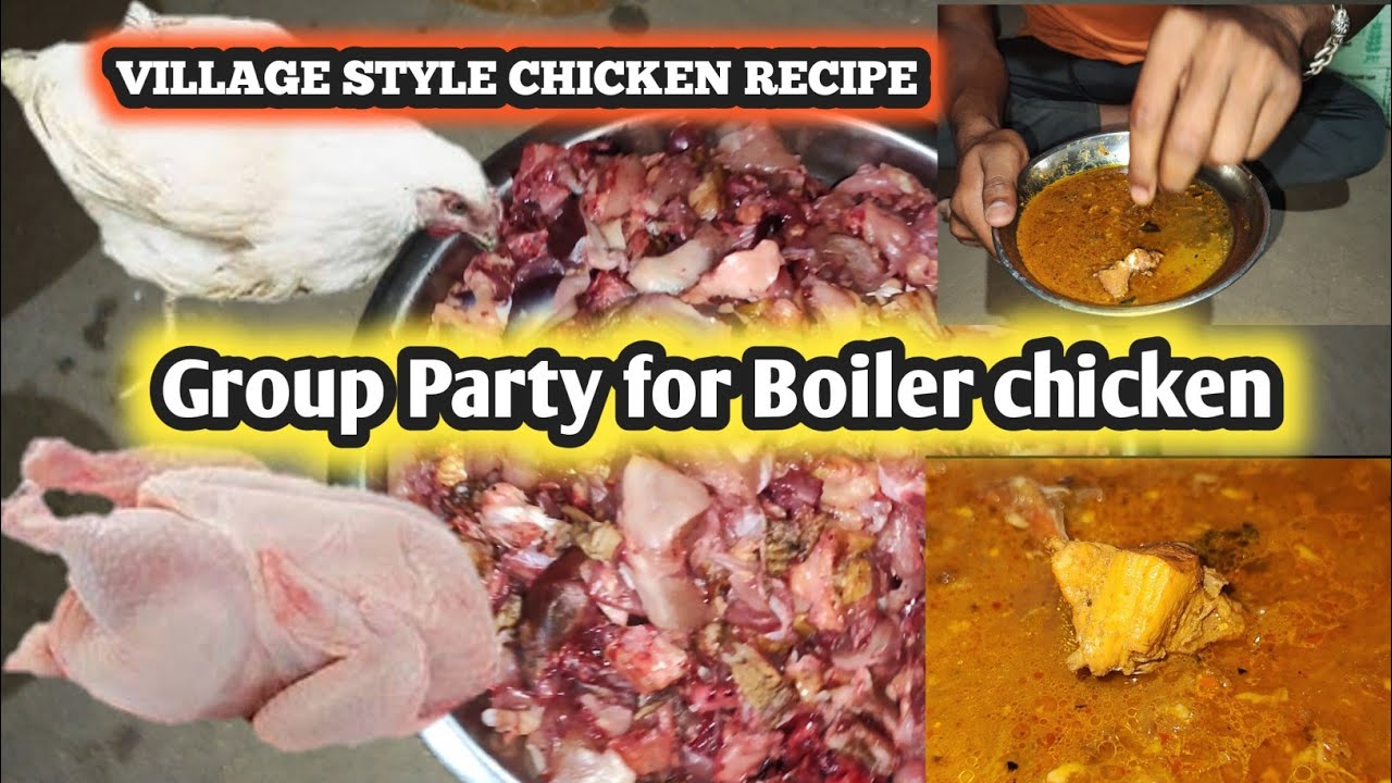 BOILER CHICKEN RECIPE IN VILLAGE STYLE | पोल्ट्री चिकन बनाए देसी तरीके ...
