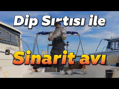 Dip Sırtısı ile Sinarit avı / Trolling Dentex Dentex / Saros Körfezi / Keşan / Tekneden balık avı