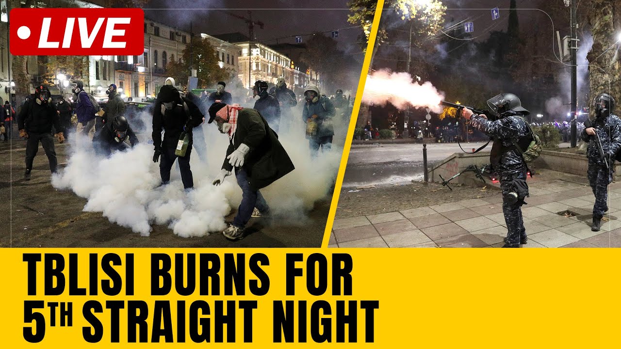 Tbilisi Protests Live Updates: Violent Protests In Tbilisi | Georgia ...