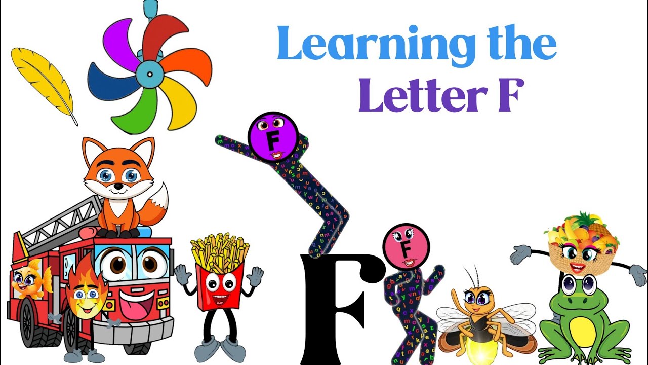 Learning the Letter F - YouTube
