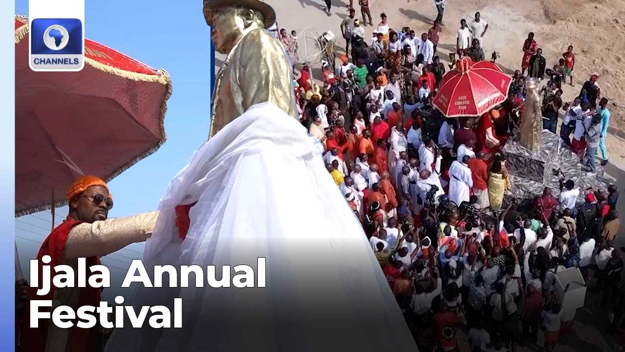 Ijala Annual Festival: Ogiame Atuwase III Visits Warri North, Delta ...