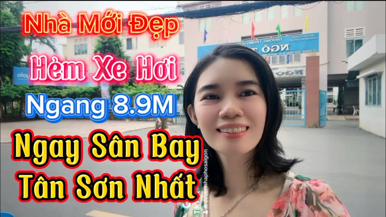 Bán Nhà Mới Đẹp Hẻm Xe Hơi Tới Nhà Cạnh Sân Bay Tân Sơn Nhất Quận Phú Nhuận bds sài gòn - YouTube
