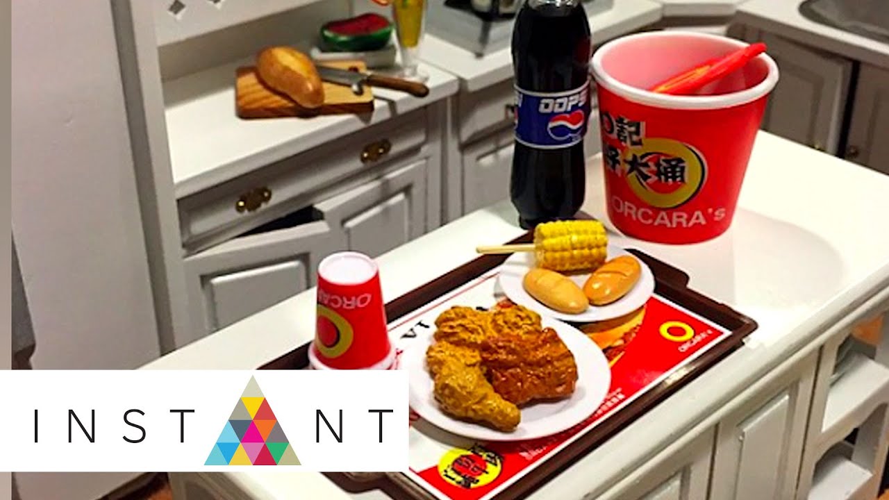 Mini Food By Wendy Mini City | Art on the Verge | INSTANT - YouTube