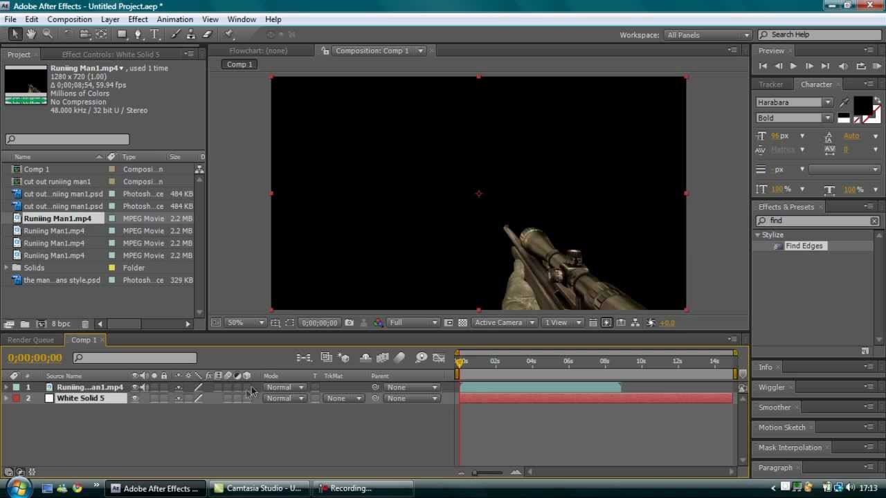 After Effects Tutorial | Cool Sniper Effect By xICiRiNO - YouTube