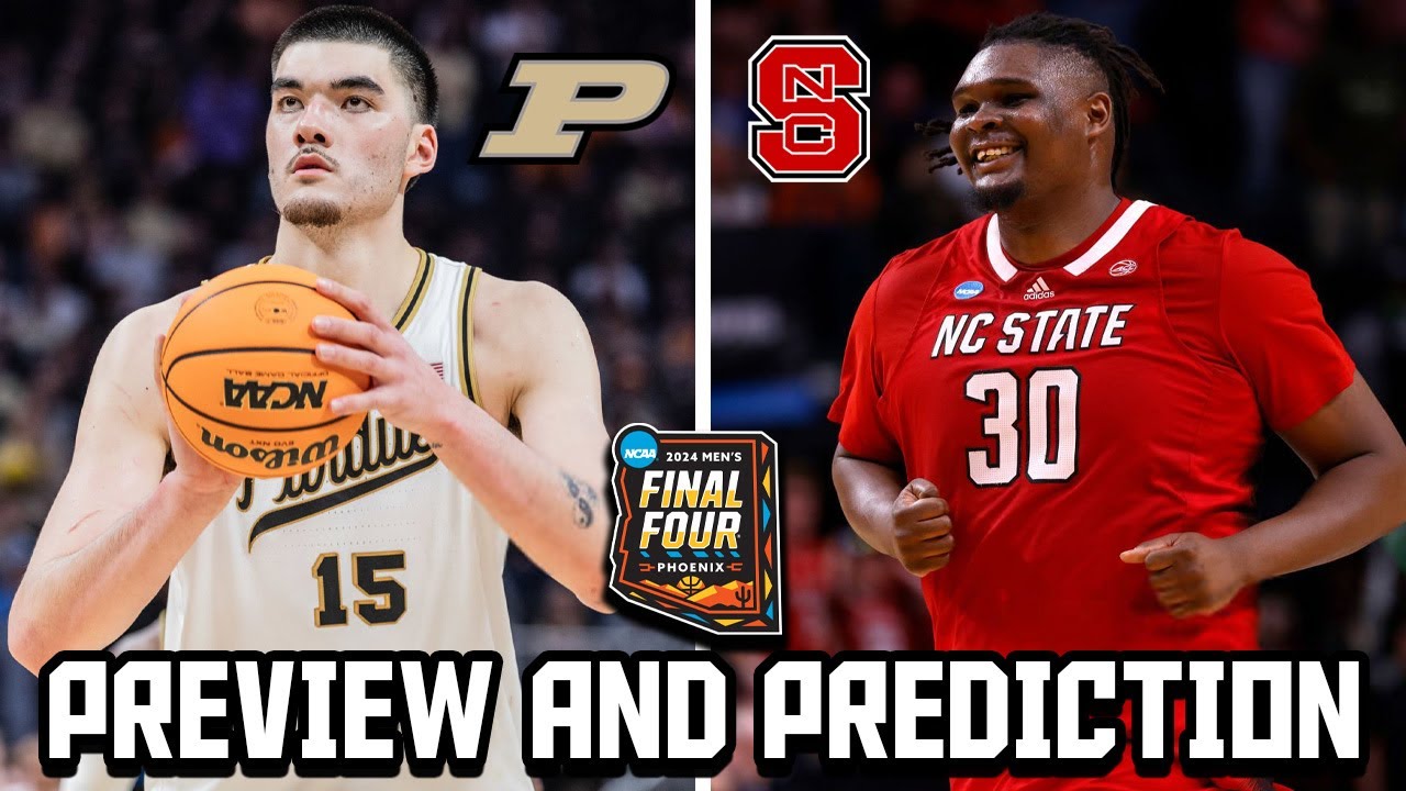 Purdue vs NC State Preview and Prediction | 2024 NCAA Tournament Final ...