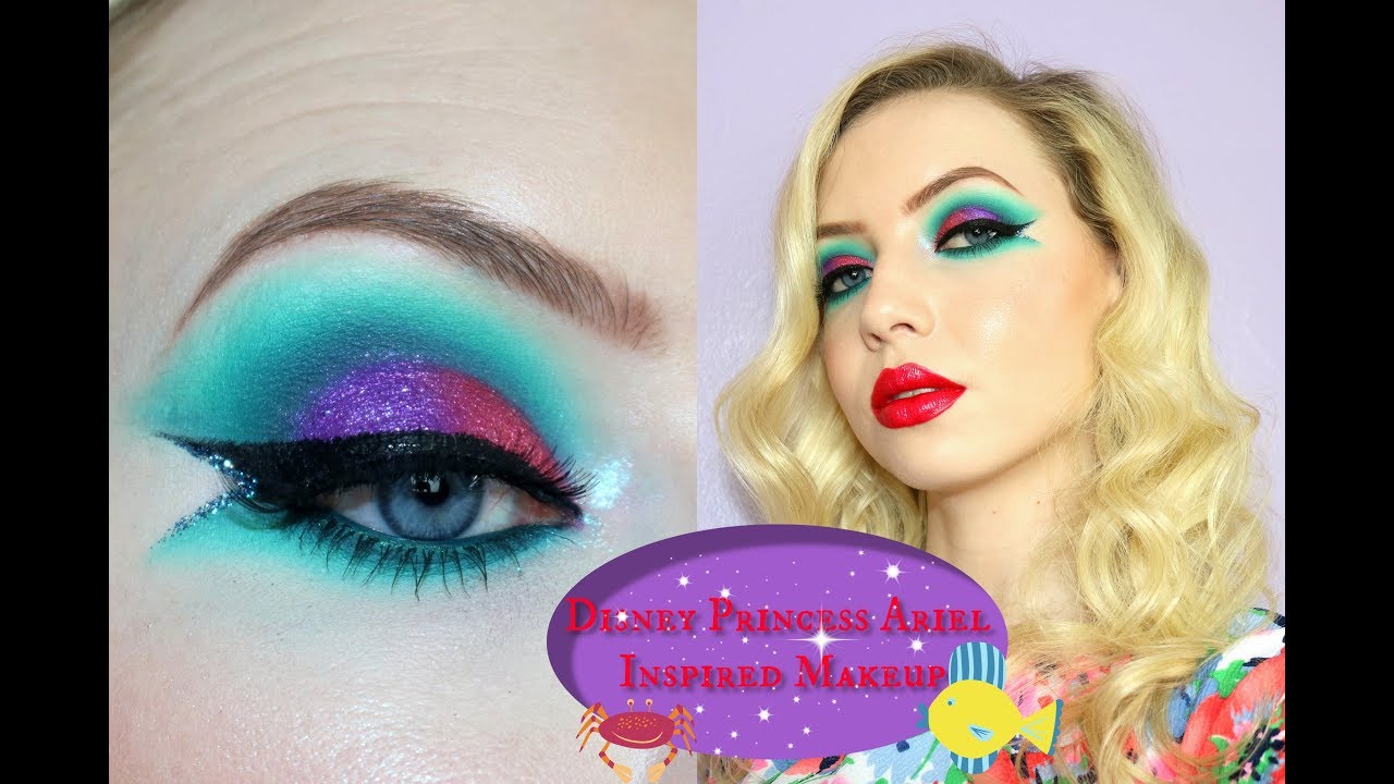 Princess Ariel Inspired Makeup Saubhaya Makeup