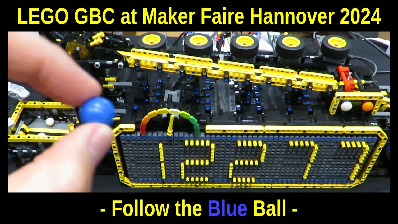 LEGO Great Ball Contraption GBC at Maker Faire Hannover (17/18 August ...